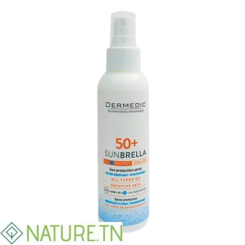 DERMEDIC SUNBRELLA SPRAY ADULTE SPF50+ 150ML - Nature.tn