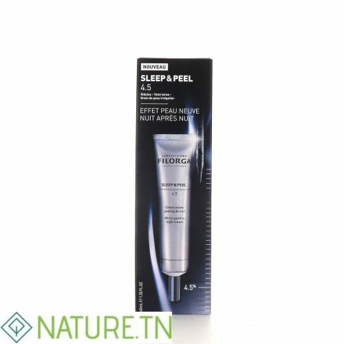 FILORGA SLEEP & PEEL 4.5 CREME MICRO-PEELING NUIT 40ML - Nature.tn
