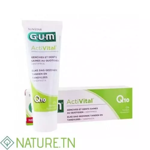 GUM ACTIVITAL DENTIFRICE, 75ML - Nature.tn