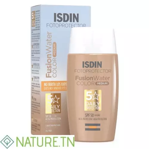 ISDIN PHOTOPROTECTION ECRAN SOLAIRE FUSION WATER TEINTEE MEDIUM SPF50 ...