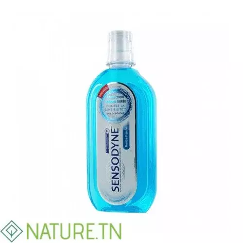 SENSODYNE BAIN DE BOUCHE MENTHE FRAICHE 500ML - Nature.tn SENSODYNE BAIN DE BOUCHE MENTHE FRAICHE 500ML - Nature.tn