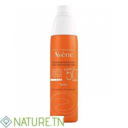 AVENE SOLAIRE SPRAY ADULTE HAUTE PROTECTION SPF50+ 200ML - Nature.tn