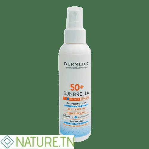 DERMEDIC SUNBRELLA SPRAY ADULTE SPF50+ 150ML - Nature.tn