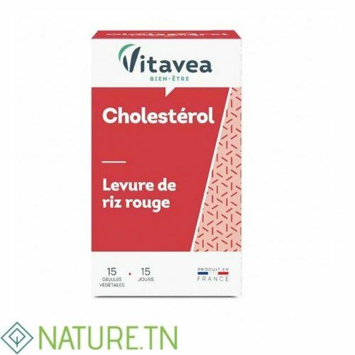 VITAVEA CHOLEST CONTROL LEVURE DE RIZ ROUGE 15 GELULES - Nature.tn VITAVEA CHOLEST CONTROL LEVURE DE RIZ ROUGE 15 GELULES - Nature.tn