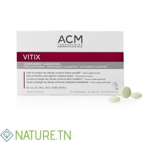 ACM VITIX TABLETS 30 COMPRIMES - Nature.tn